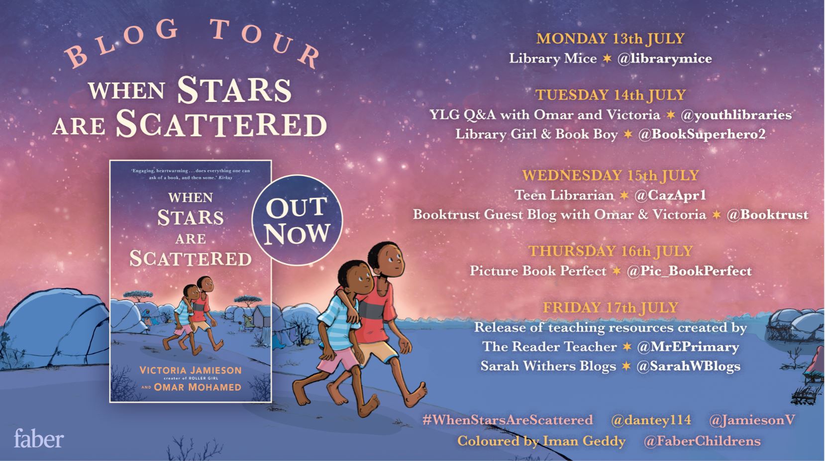 Blog Tour: When Stars Are Scattered by Victoria Jamieson & Omar Mohamed ...