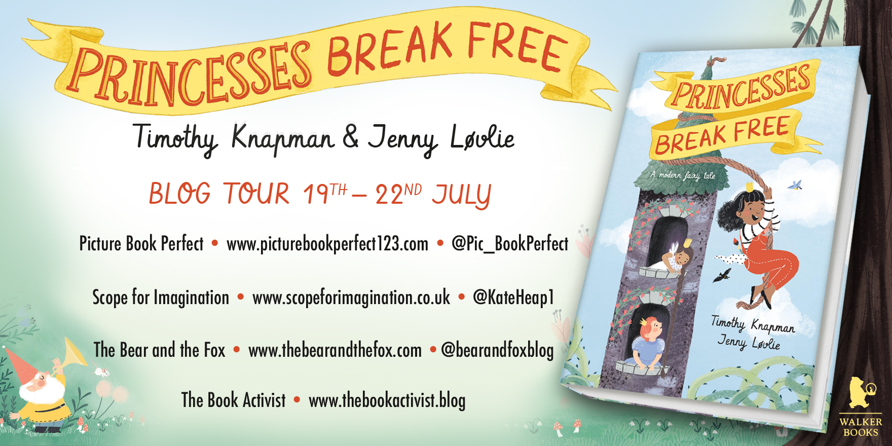 Princesses Break Free by Timothy Knapman and Jenny Løvlie ~ Author ...