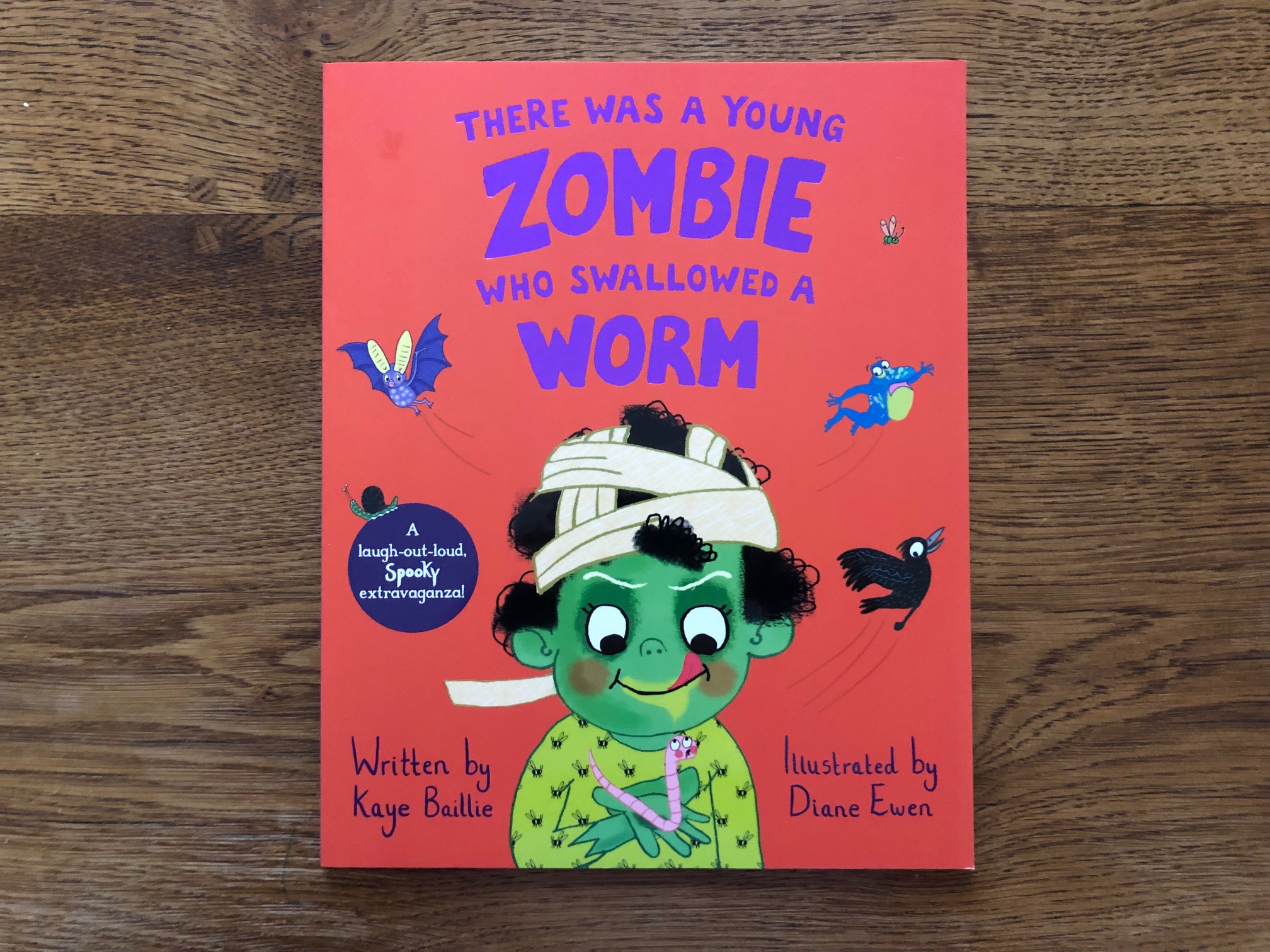 There Was a Young Zombie Who Swallowed a Worm by Kaye Baillie & Diane ...