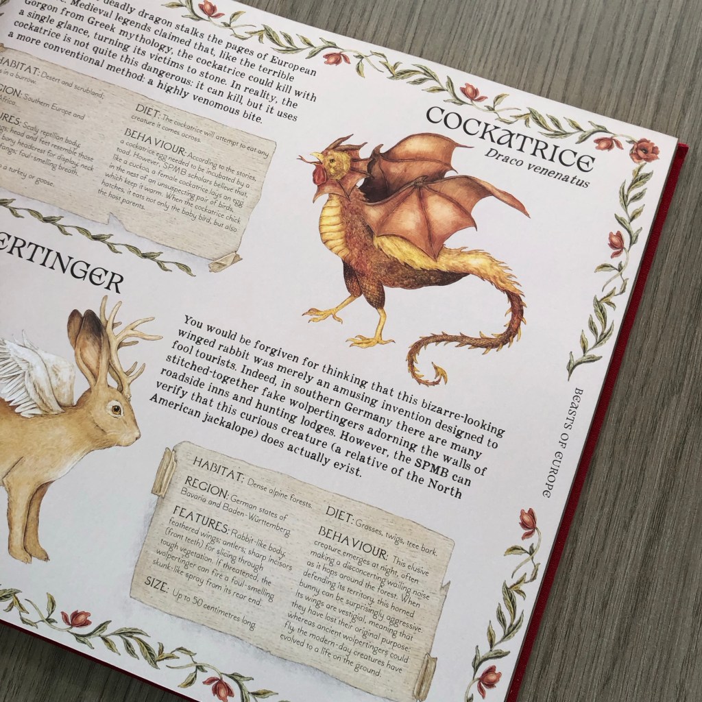 A Natural History of Magical Beasts by Emily Hawkins & Jessica Roux ...